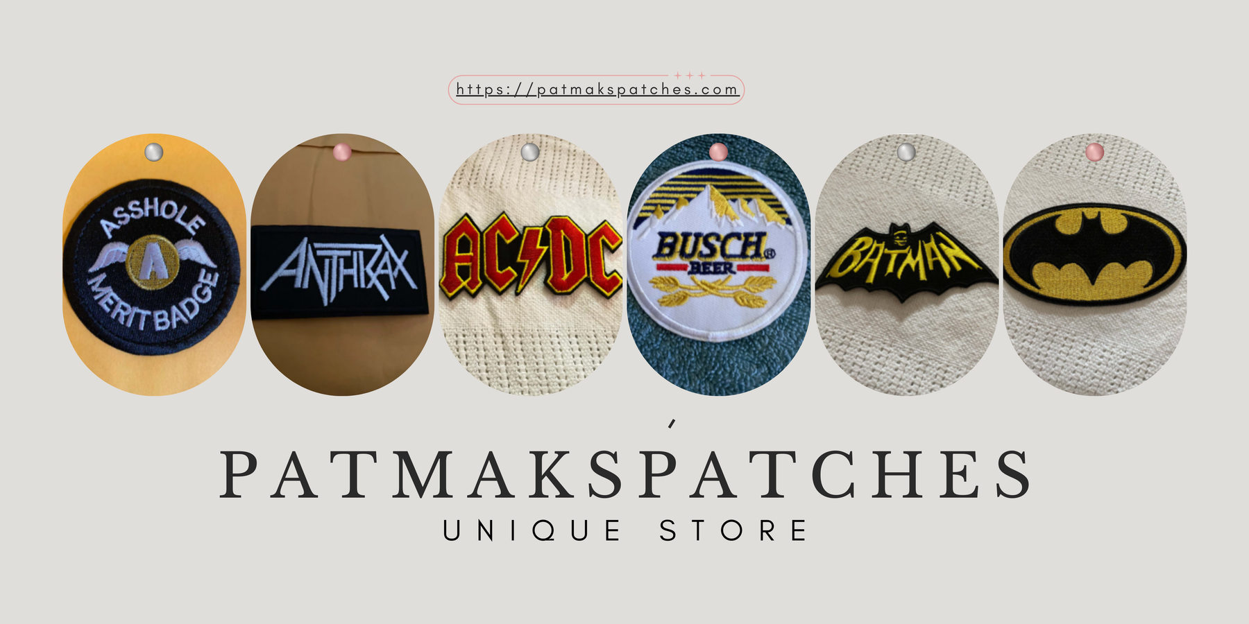 PATMAKS PATCHES iron or sew on patches from Passaic, New Jersey ...